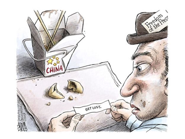 Editorial cartoon China press | The Week