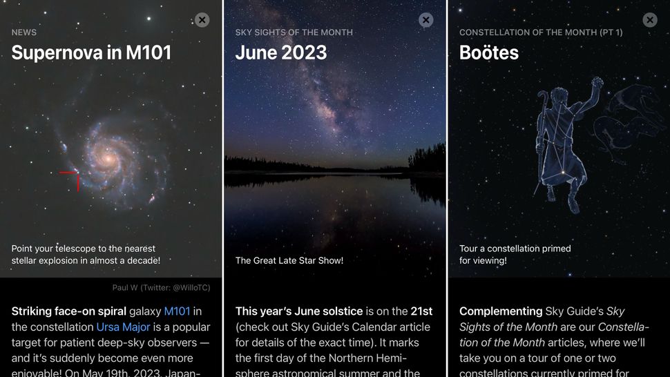 Sky Guide stargazing app review | Space