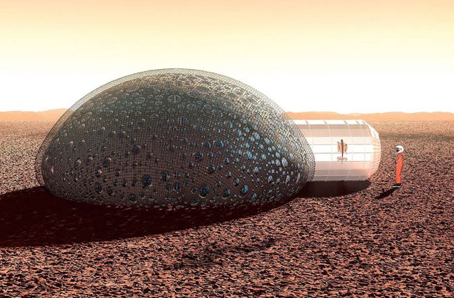 3D-Printed Bubble House Made for Mars | Space