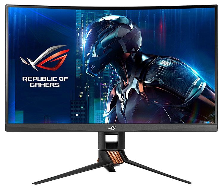 Asus ROG Swift PG27V 27" Curved Gaming Monitor Review: A Gaming Sweet ...