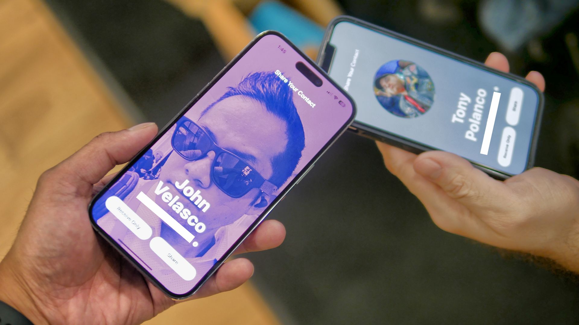 How to use NameDrop on iPhone with iOS | Tom's Guide