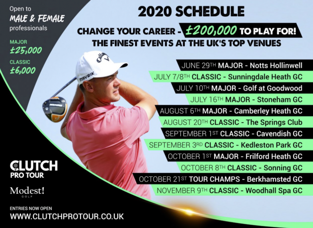 The Clutch Pro Tour - The New UK Golf Tour For Male and Female Pros ...