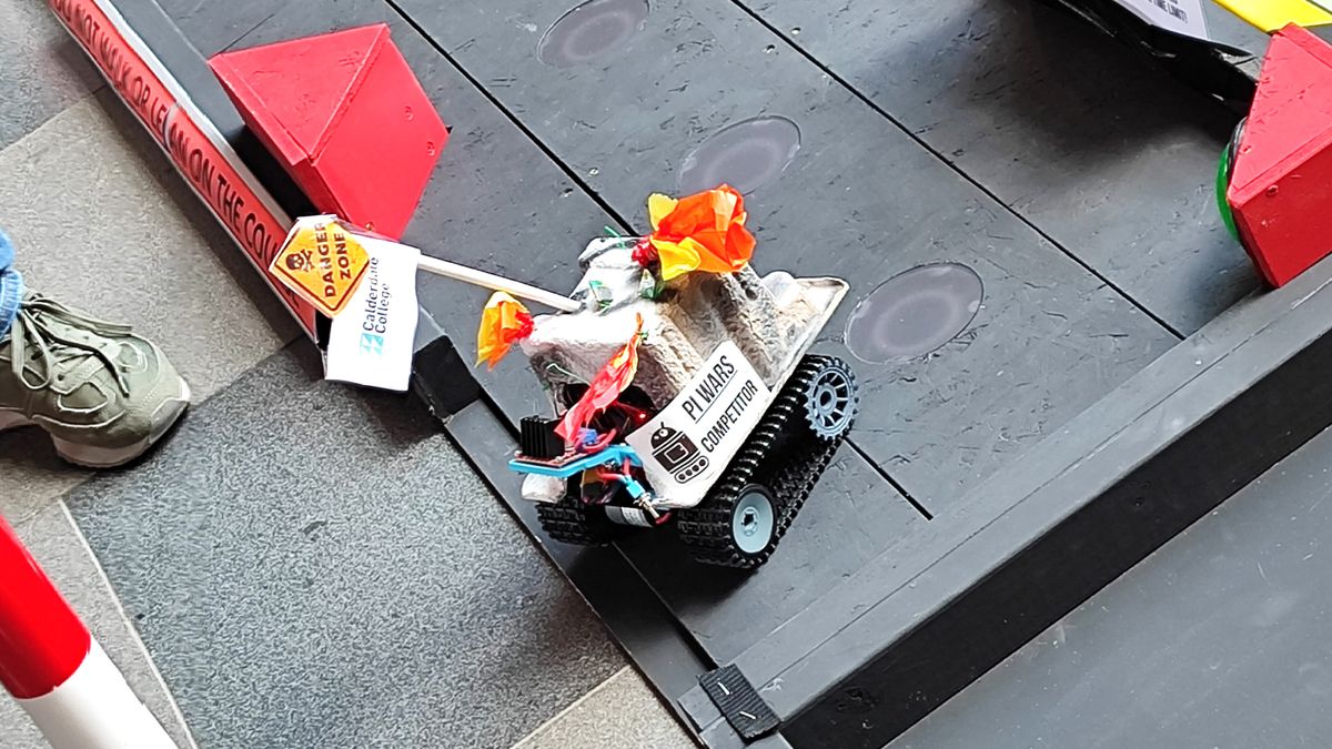 Flaming bots and NERF shooters: Pi Wars brings together the best ...