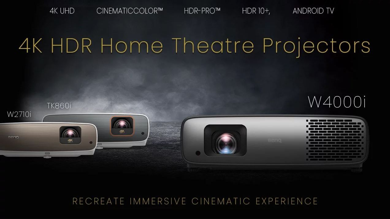 BenQ reveals three new 4K home cinema projectors for its 2023 line-up ...