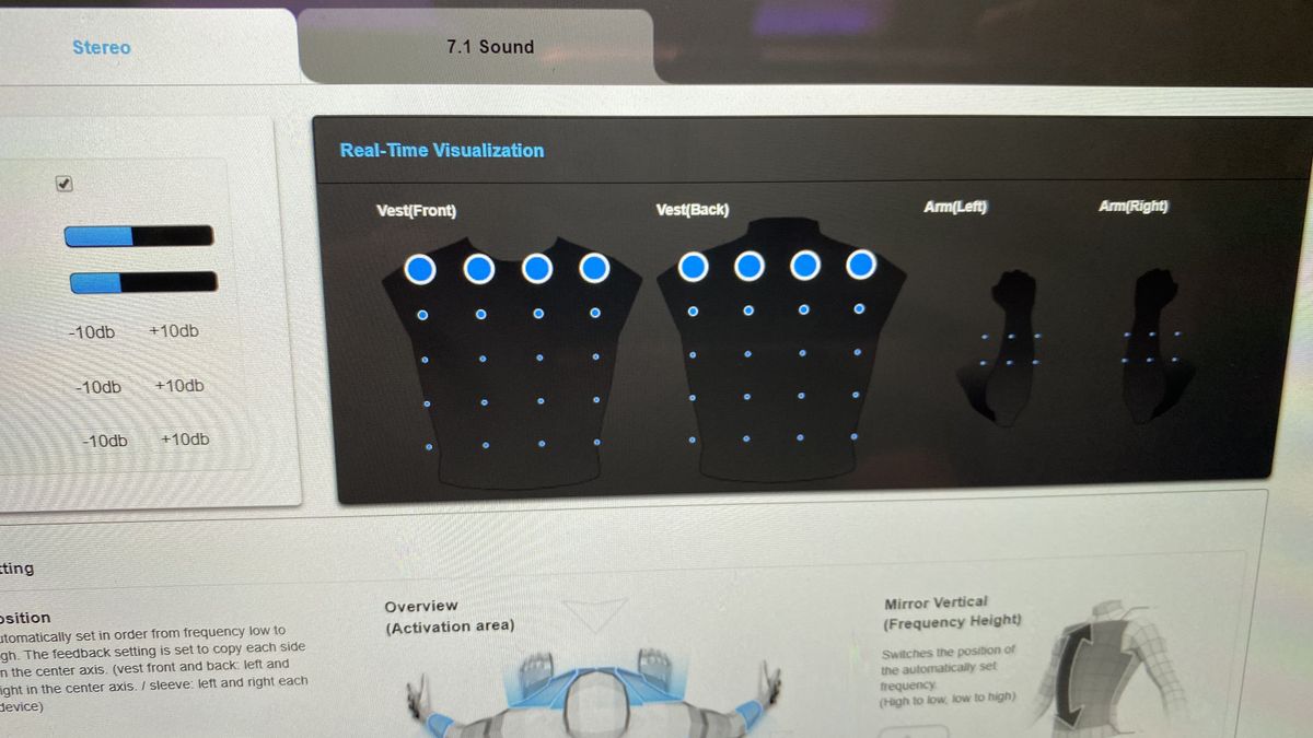 This VR suit let me literally feel surround sound | Tom's Guide