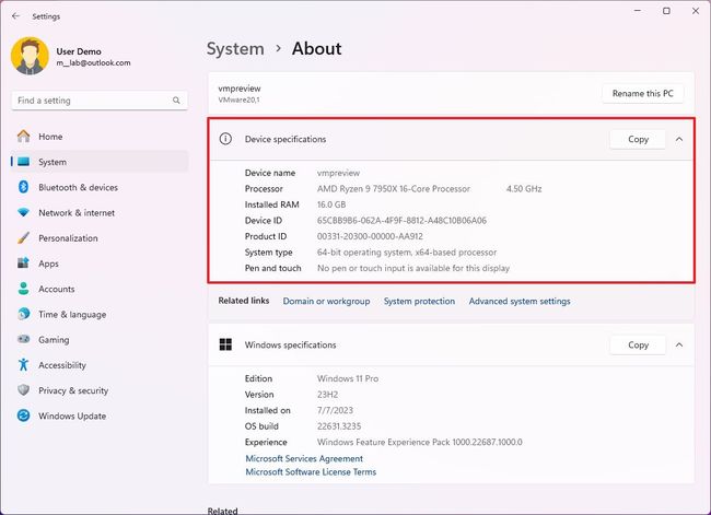 How to check complete hardware specifications on Windows 11 | Windows ...