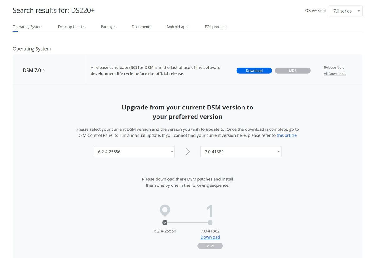 Synology DSM 7.0: New features, how to install, and which NAS are ...