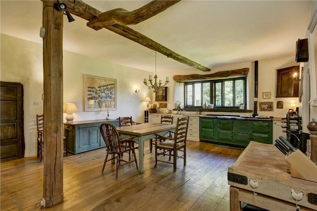 An unassuming farmhouse in rural Devon whose simple exterior conceals ...