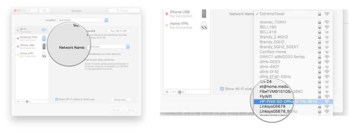 How to AirPrint to a printer without being connected to a network | iMore