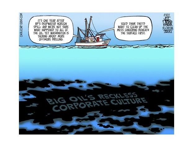 The oily mess beneath the surface | The Week