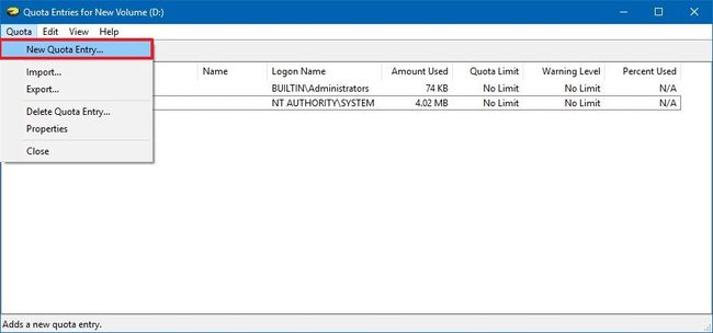 How to use Windows 10 disk Quota to limit user storage | Windows Central
