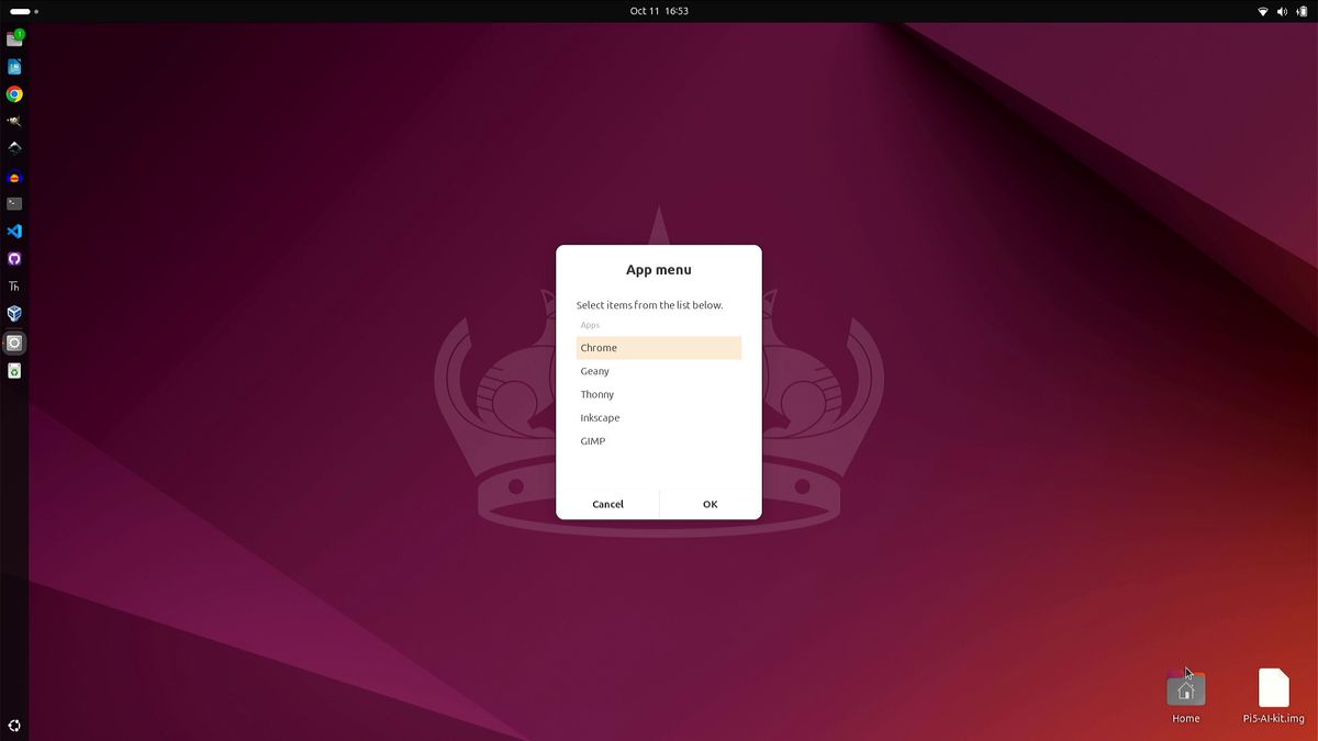 How To Create a Custom Linux App Menu — Zenity Makes It Easy | Tom's Hardware