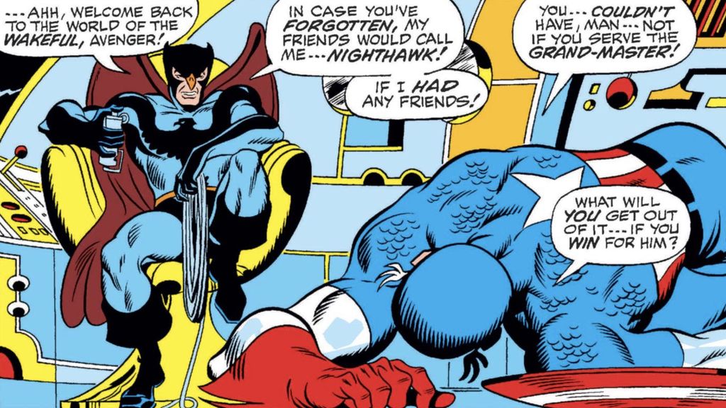 The newest Avenger Nighthawk - the strange history of Marvel's Batman ...