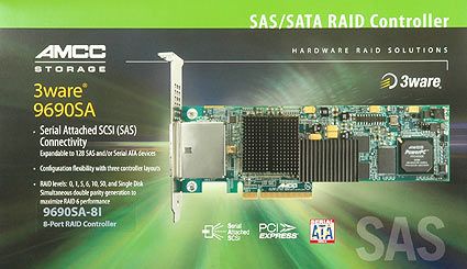 AMCC 3Ware 9690SA-8I - AMCC, Areca & LSI Serial RAID Controllers | Tom's Hardware