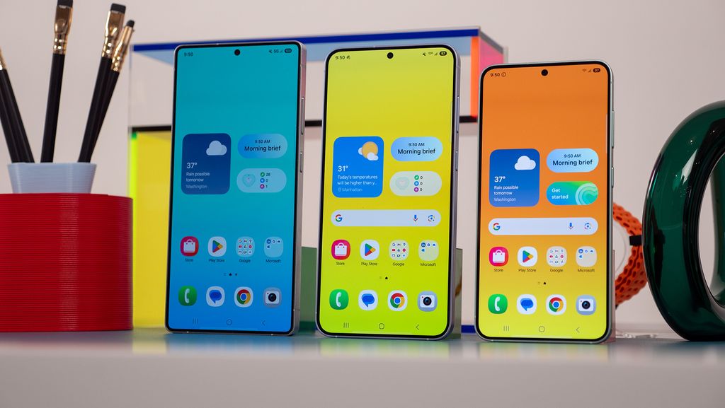The Samsung Galaxy S25 series supports satellite connectivity, but ...