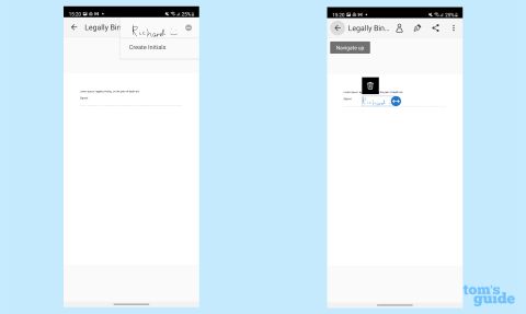 Here's how to sign documents on Android | Tom's Guide