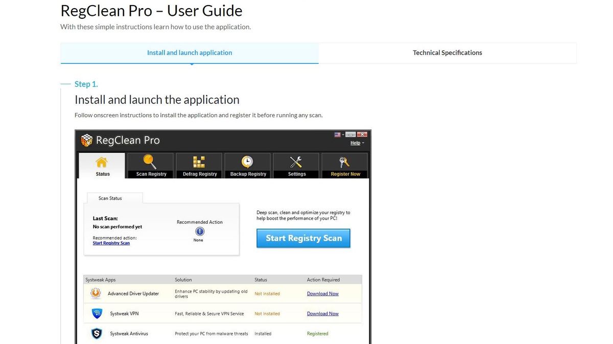 Systweak RegClean Pro review | TechRadar
