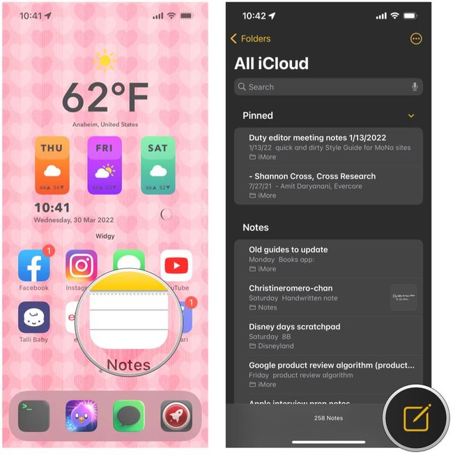 How to use tables in Notes on iPhone and iPad | iMore