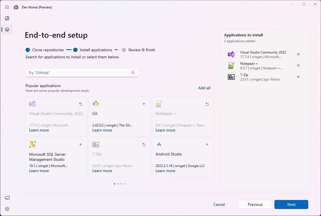 How to use the Dev Home app on Windows 11 | Windows Central