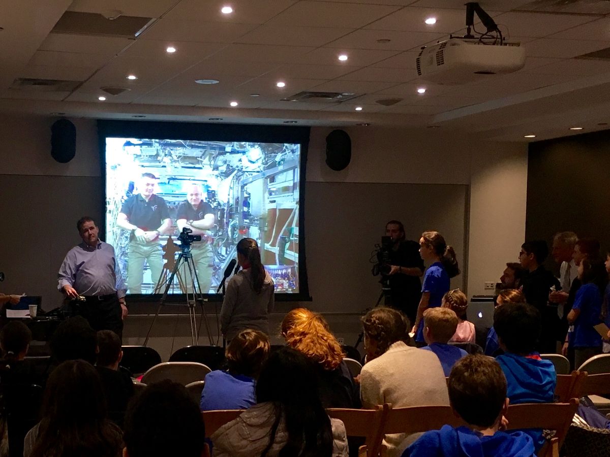 Kids Quiz One-Year Astronaut on Life in Space | Space