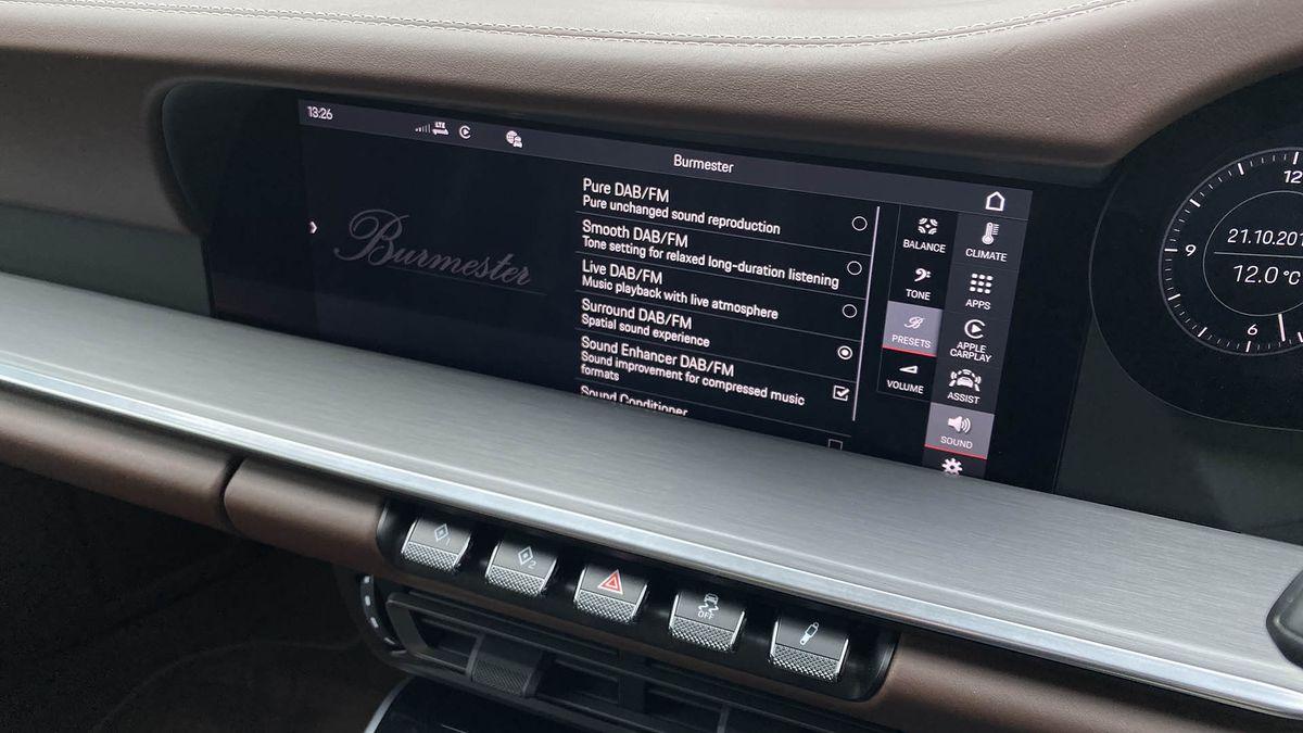 Burmester High-End Surround Sound System (2020 Porsche 911) review ...