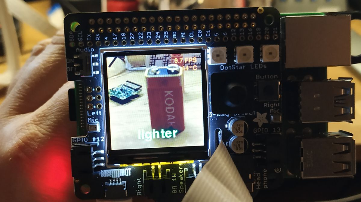 Adafruit BrainCraft HAT Review: Easy AI on Raspberry Pi | Tom's Hardware