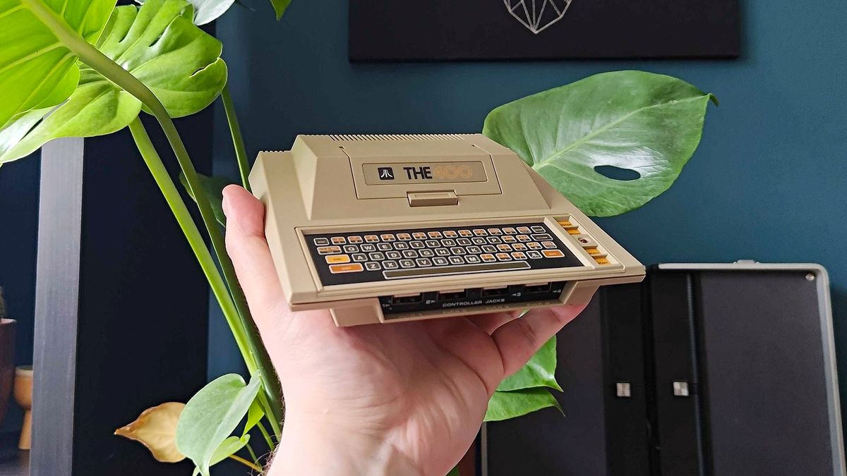 THE400 Mini review: "your dad's first Atari PC is back" | GamesRadar+