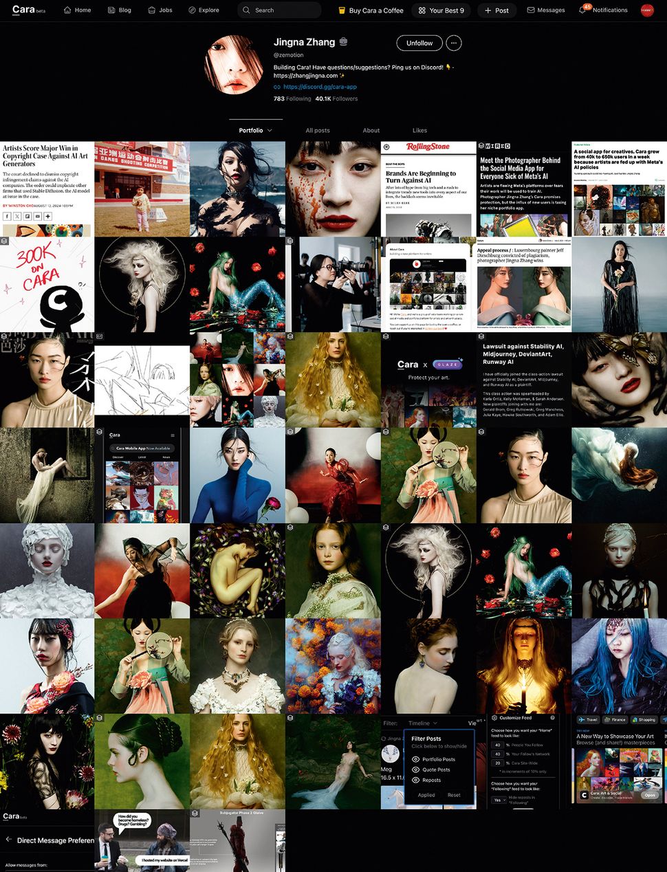 The rise of Cara: the anti-AI social media platform for artists ...