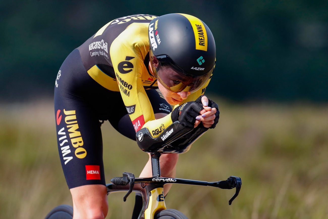 Markus beats Vollering, Van Vleuten to win women's Dutch time trial ...