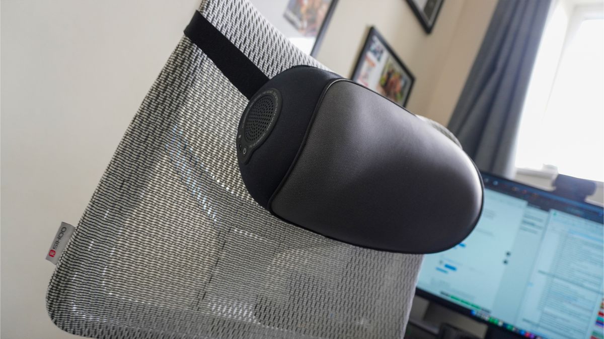 I tested a $149 neck pillow that’s also a Dolby Atmos surround sound ...