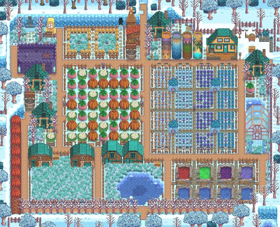 Let's all de-stress for a minute by looking at beautiful Stardew Valley ...