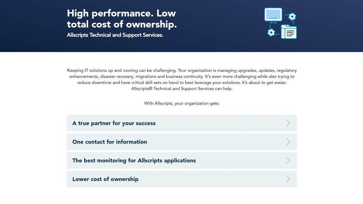 Allscripts EHR review | TechRadar