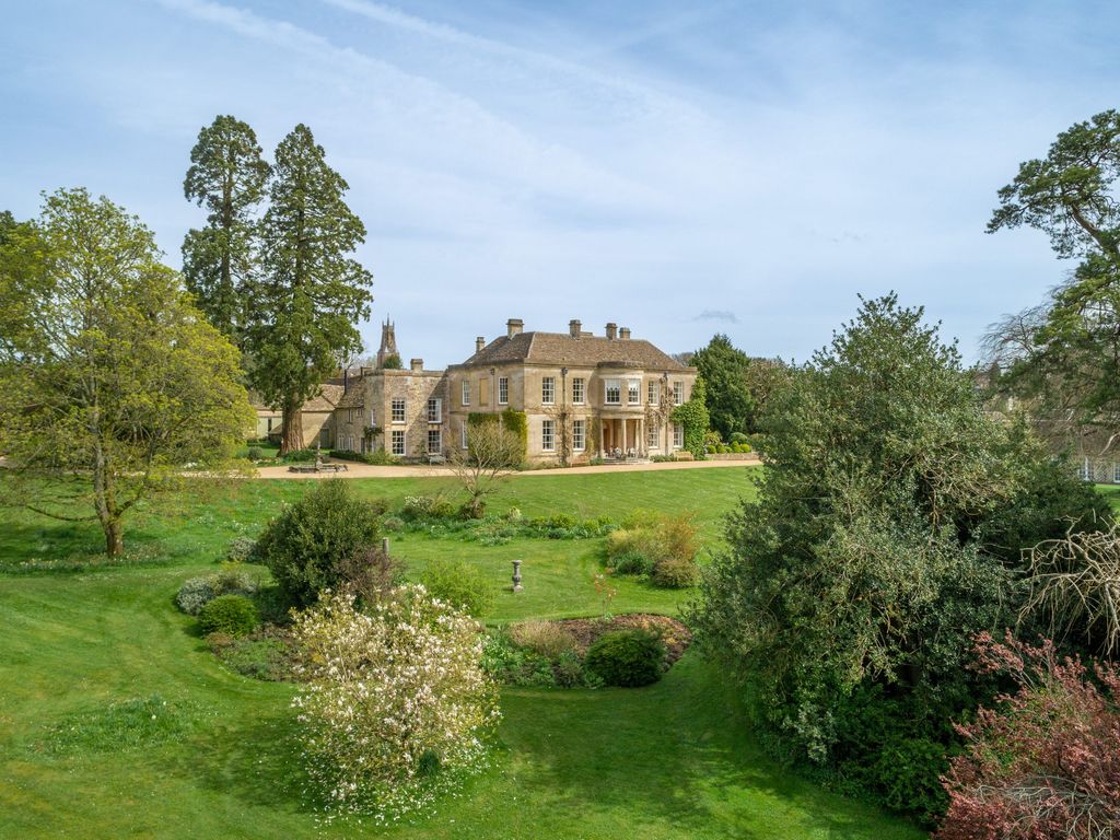 A classic Georgian manor house in an ancient hilltop town in the ...