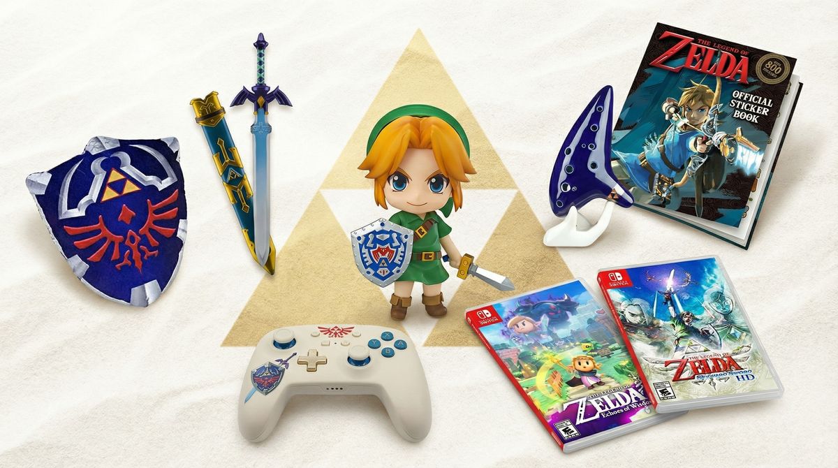 Celebrate The Legend of Zelda's 40th Anniversary with these heroic ...