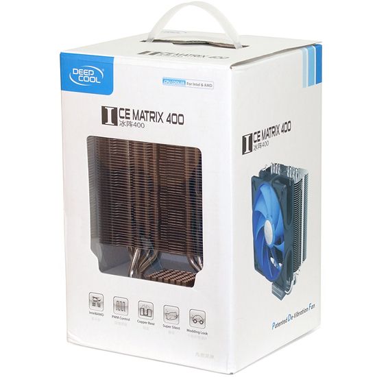 Deepcool Ice Matrix 400 - Roundup: Six Sub-$40 Performance CPU Coolers ...