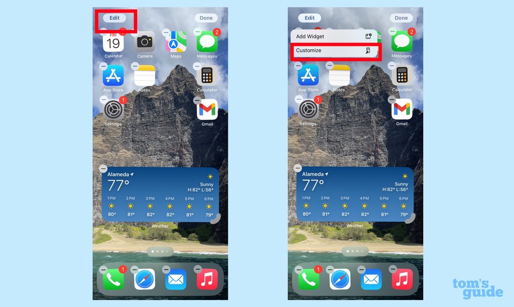 How to customize your iPhone home screen layout | Tom's Guide