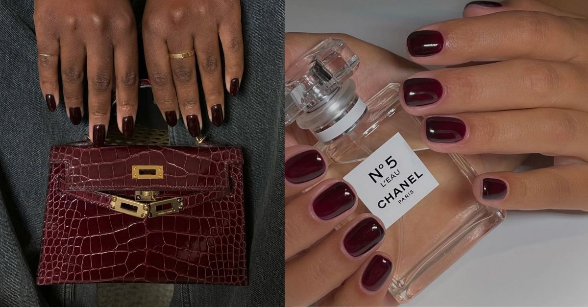 Garnet Nails Are Dominating This Season | Who What Wear