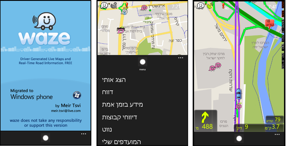 Unofficial Waze app hits the homebrew scene for Windows Phone | Windows ...