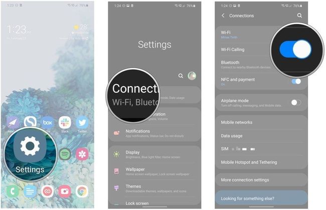 How To Enable Wi Fi Calling On The Galaxy S20 Android Central