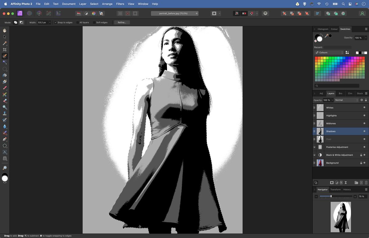 Use these free textures to create a perfect posterized portrait blend ...