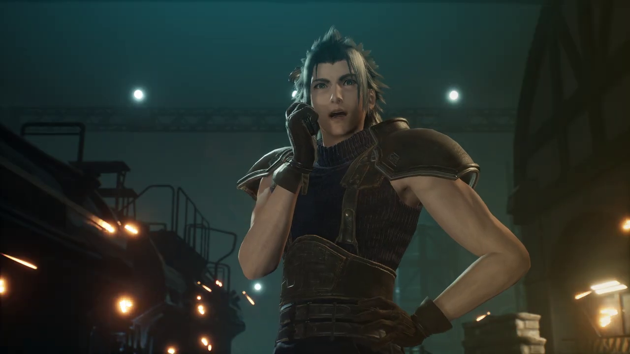 Oops, the Crisis Core remaster forgot about this watermarked stock ...