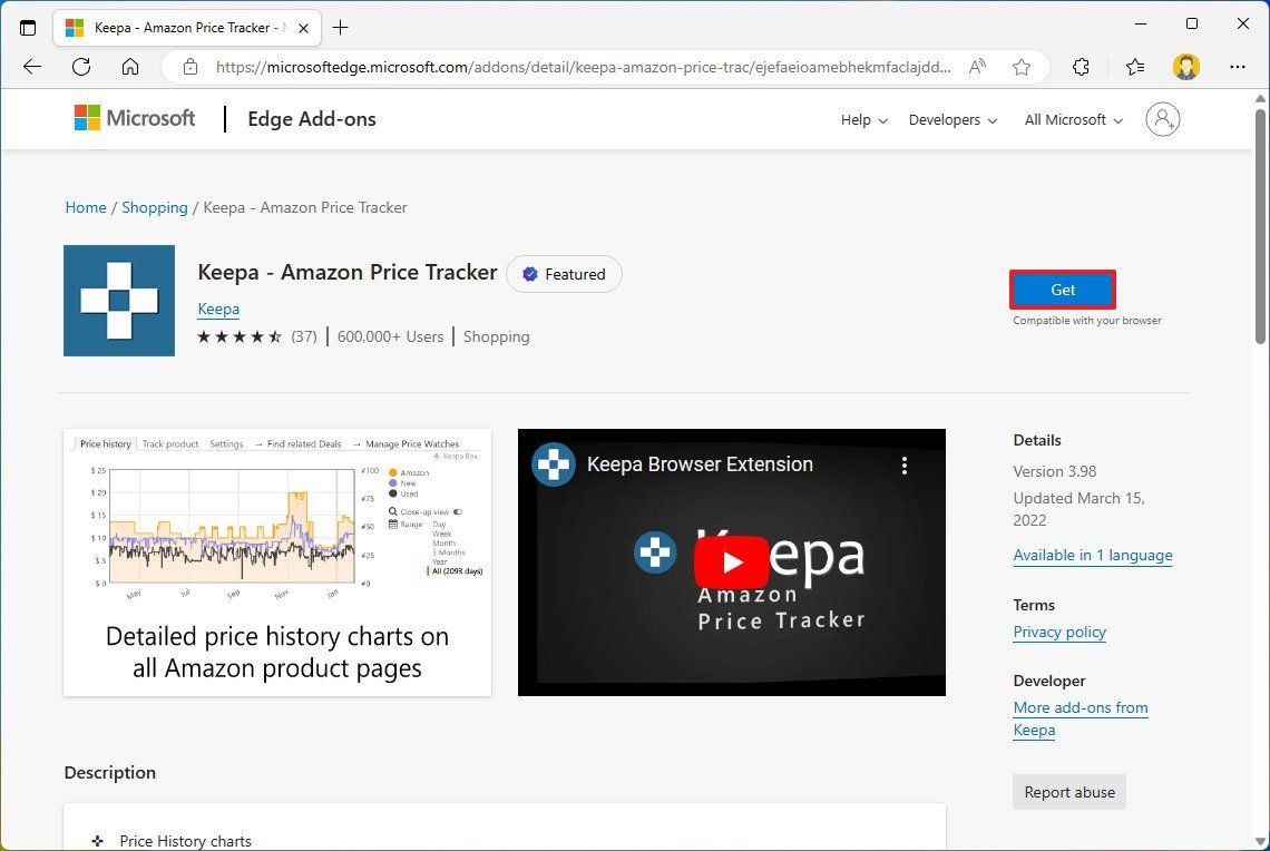 Get the Keepa extension in your browser to shop smarter during Black ...