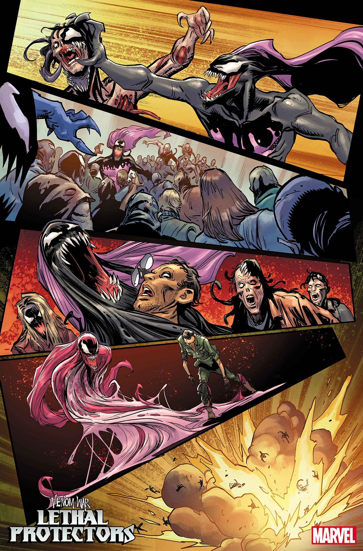Get an advance look at Venom War: Lethal Protectors with a preview of ...