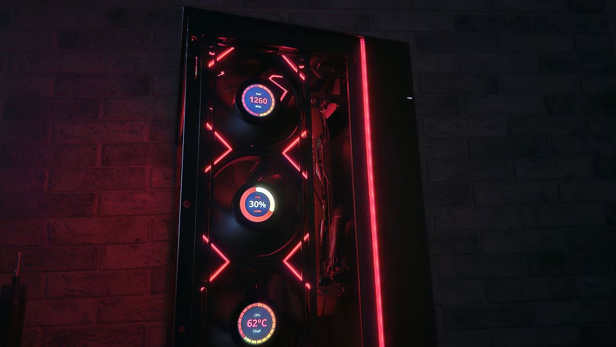 Hands-On: Lian Li's LCD Screen fans turn heads and are surprisingly ...