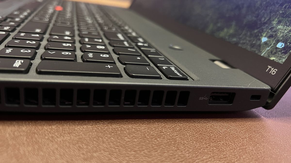 Lenovo ThinkPad T16 Gen 1 Laptop Review | TechRadar
