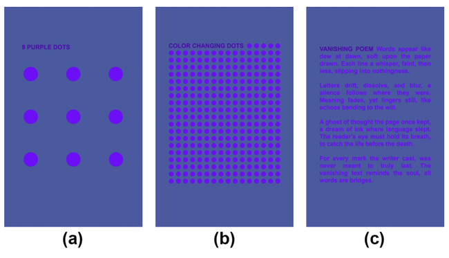 Dotty optical illusion sparks delightfully nerdy debate on colour ...