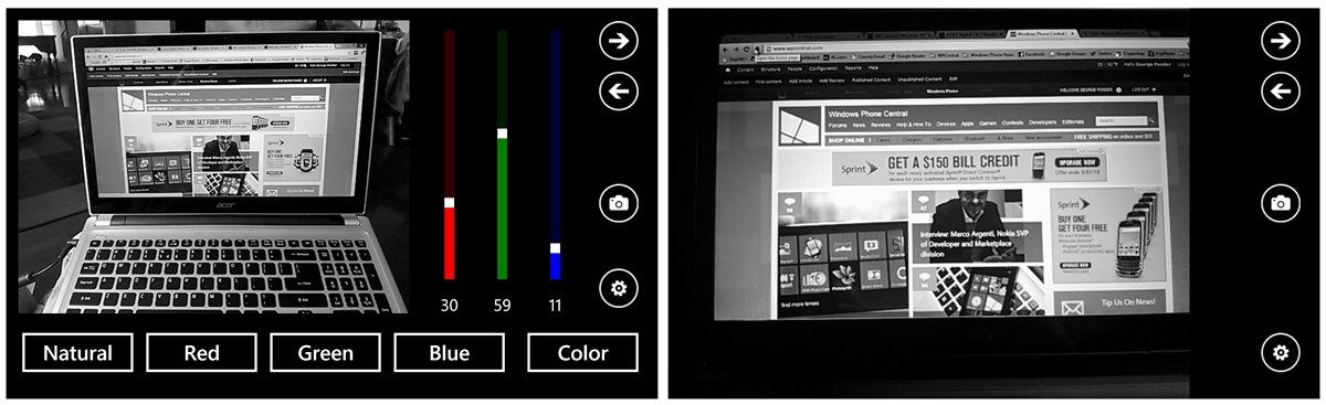 BW Camera, Windows Phone photography where color is optional | Windows ...