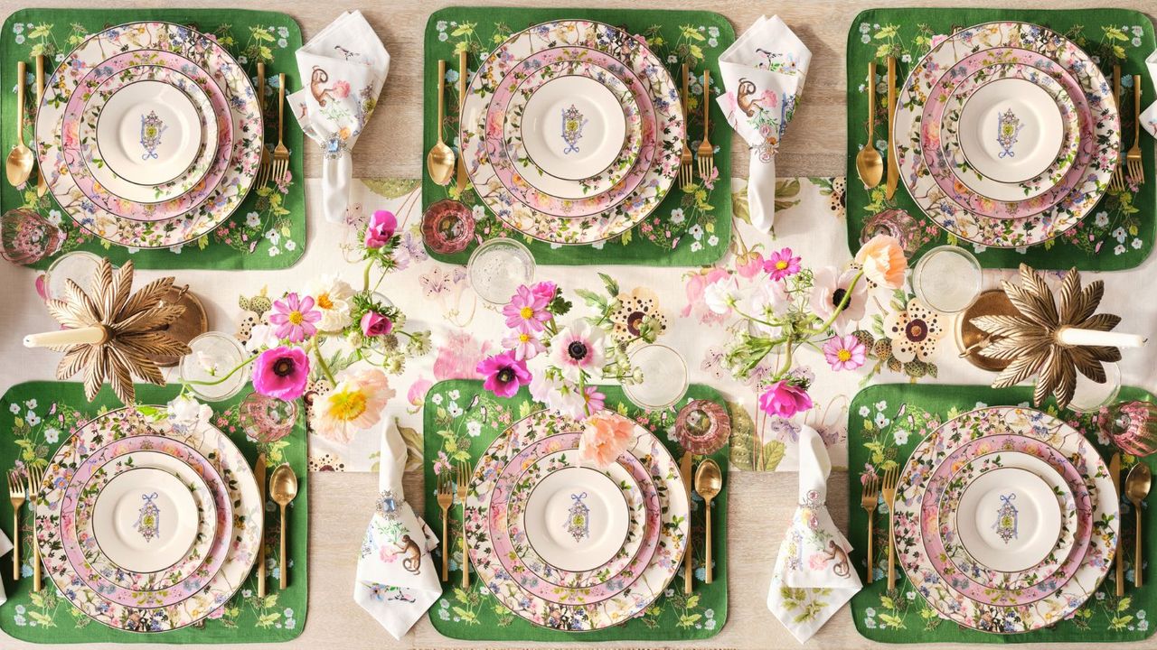 Long table setting ideas for summer entertaining | Homes and Gardens
