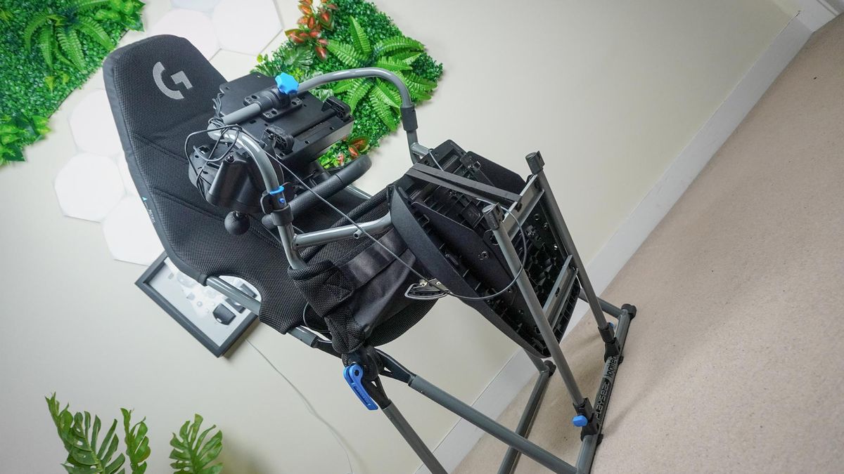 This racing sim rig upgrade has saved my living room — here’s how | Tom ...
