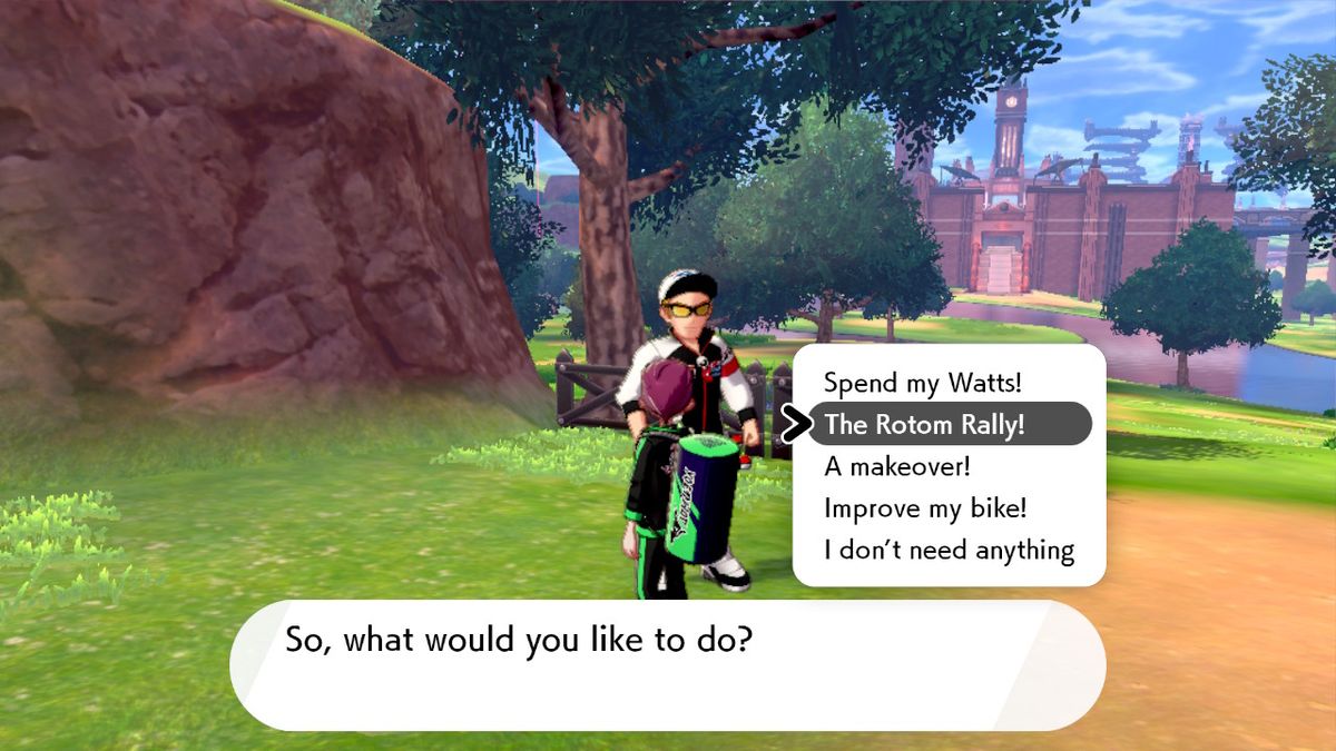 Pokémon Sword and Shield: Upgrading your Rotom Bike for the Rotom Rally ...